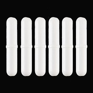 LABALPHA 6Pcs PTFE Magnetic Stirrer Mixer Stir Bar, Magnetic Stir Bar 50mm/1.96 inch
