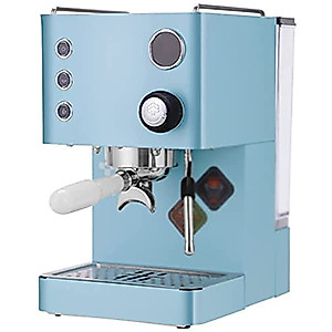Semi Automatic Espresso Machine, Fresh Tea 2in1 Coffee Machine, 1850W High-Power Instant Boiler, Smart Thermostat, Stainless Steel