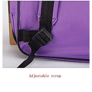 8k Art Portfolio Carry Bag Multipurpose Artist Portfolios Case Adjustable Shoulder Bag Tote Drawing Board Backpack with Pockets for Sketching Painting Art Supplies Storage Transport, 15 x 18.9 Inch