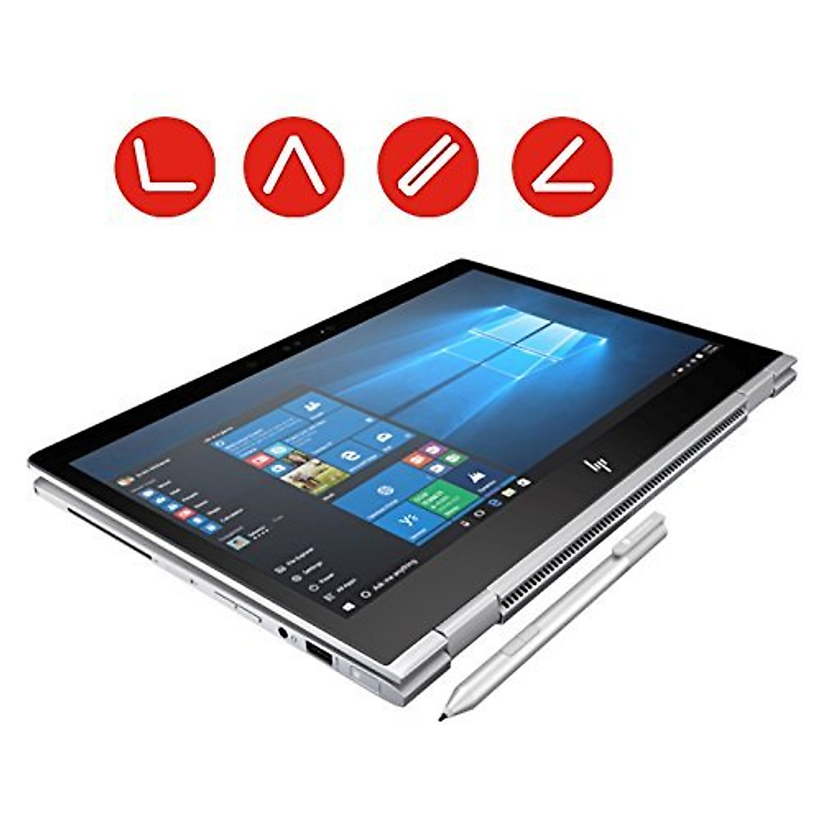 HP EliteBook x360 1030 G2 Notebook 2-in-1 Convertible Laptop PC (7th Gen Intel i7) 16GB RAM 512GB SSD 13.3 inch Full HD (1920x1080) Touchscreen Win10 Pro (Renewed)