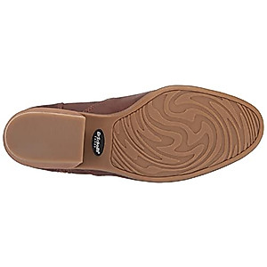 Dr. Scholl's Shoes Women's Lawless Ankle Booties Boot, Copper Brown Synthetic, 9