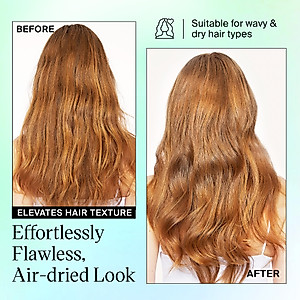 Eva NYC Lazy Jane Air Dry Shampoo, Natural Texture and Frizz Control for Hair, Vegan and GMO-Free, Anti-Frizz for Women, 8.8 fl oz