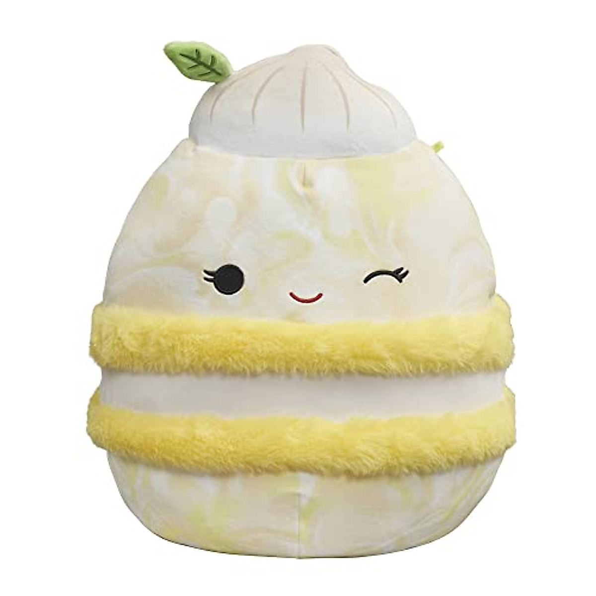 Squishmallows Original 12-Inch Landry Yellow Meringue Macaron - Medium-Sized Ultrasoft Official Jazwares Plush