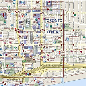 Toronto Map (National Geographic Destination City Map)