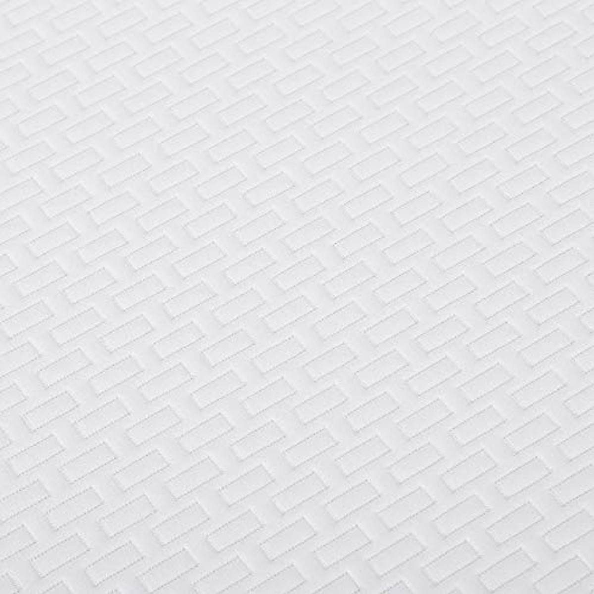 Olee Sleep 6" Firm Memory Foam Mattress Full,White