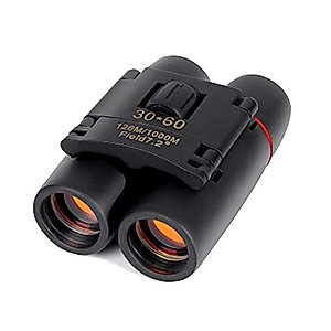 SPELL Compact Folding Binoculars, Telescope with Waterproof for Adults/Kids/Outdoorbirding/Travelling/Sightseeing/Hunting/Birdwatching