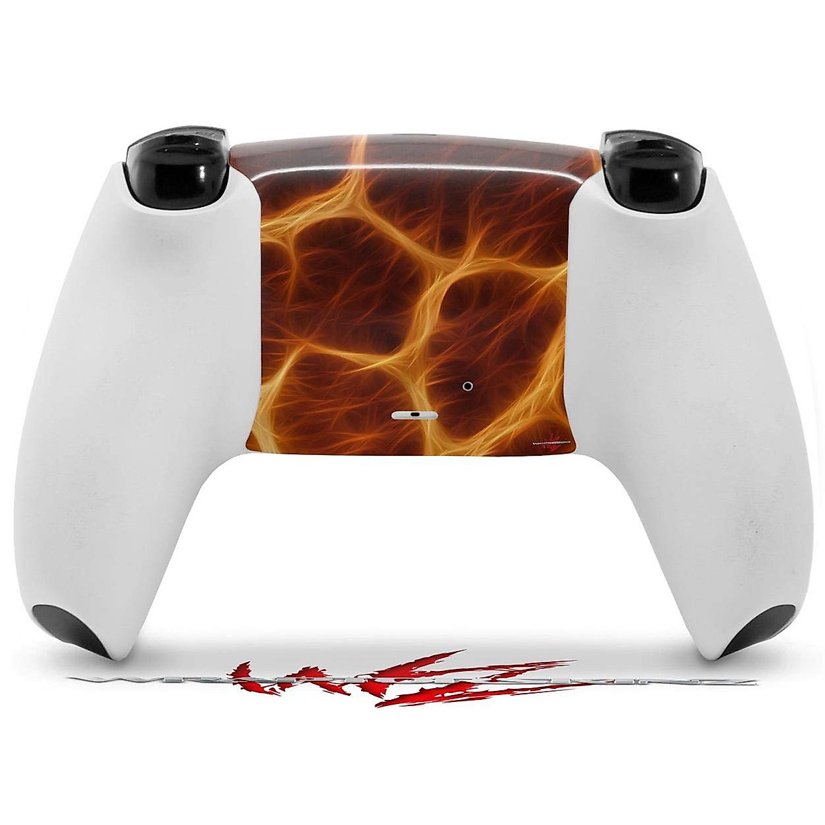WraptorSkinz Skin Wrap compatible with Sony PS5 DualSense Controller Fractal Fur Giraffe (CONTROLLER NOT INCLUDED)