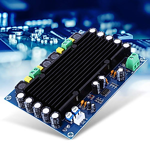 2-Channel Amplifier Module, XHM546 TPA3116D2 High Power Potentiometer Board, Amplifier Module, Speakers for Bookshelf Speakers CRT TVs Home Theater