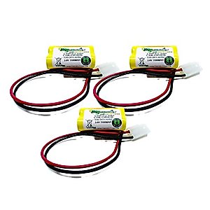 3PC 100-003-A092 or 100003A092 Chloride/Lightguard Replacement Battery