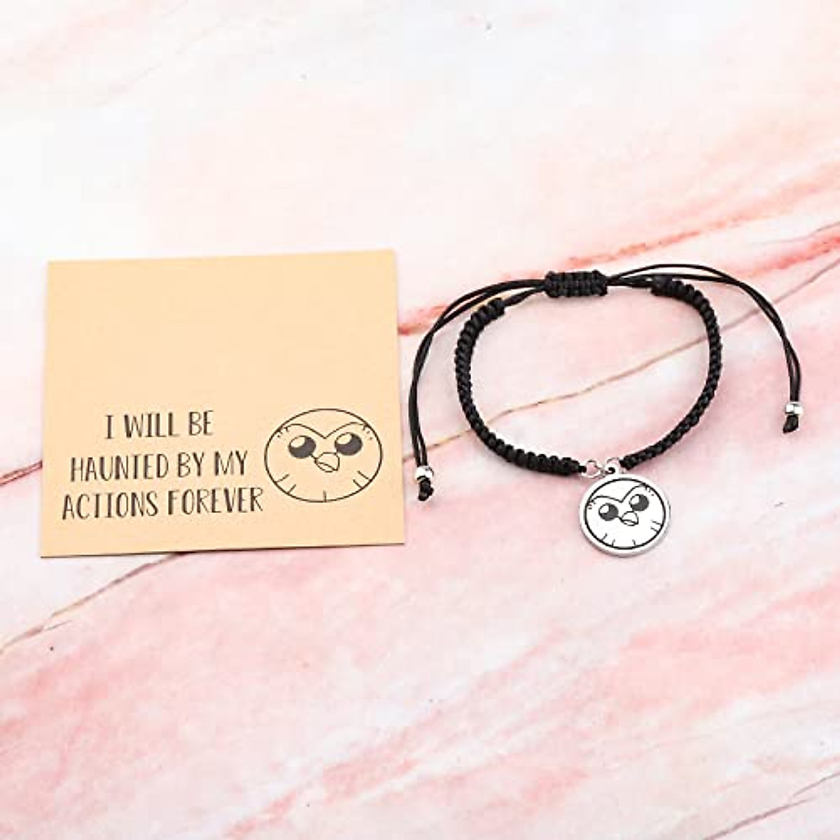 FAADBUK The Owl House Inspired Gift Hooty Fans Gift Hooty Bracelet for Her (Hooty Bracelet)