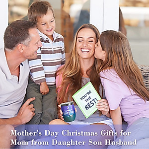 LiqCool Gifts for Mom, Mothers Day Gifts for Mom, Christmas Gifts for Mom from Daughter Son, Mommy Sippy Cup Tumbler, Gifts for Mom Who Has Everything for Birthday Valentines Day (12 Oz, Gradient)