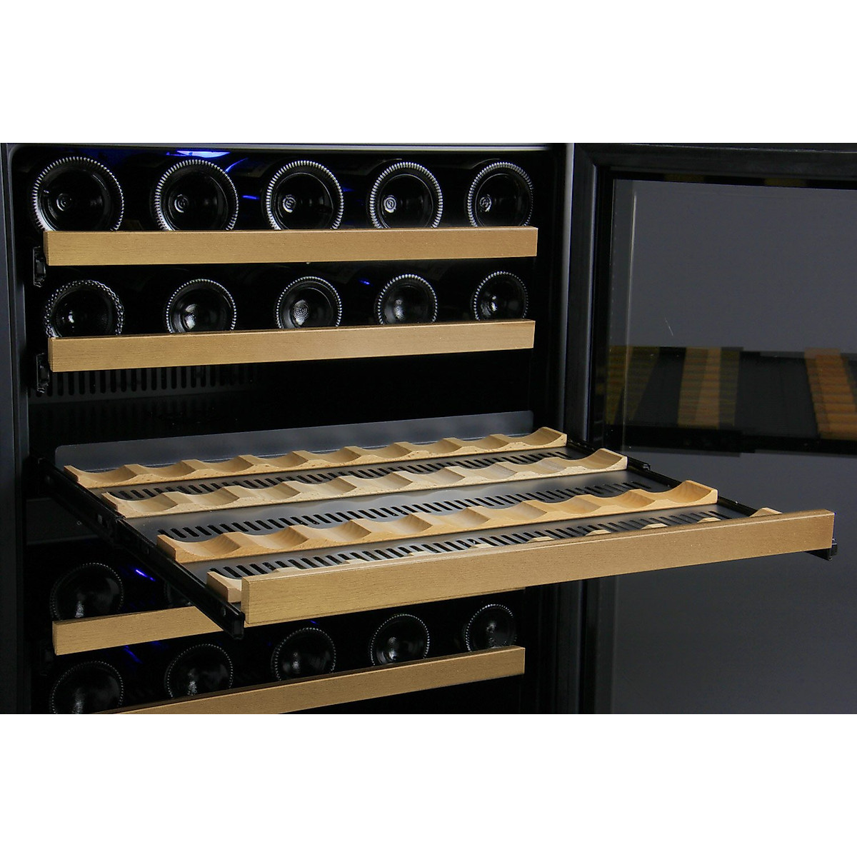 Allavino Wine Refrigerator, 56 Bottle, Black