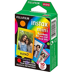 Fujifilm Instax Mini Rainbow Film - 10 Exposures