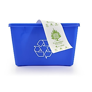 EcoChit Phenol-Free Thermal Receipt Paper Rolls, 3 1/8" x 200', Pre-Printed Eco-Friendly Message, Every Case Plants Two Trees, Case of 25