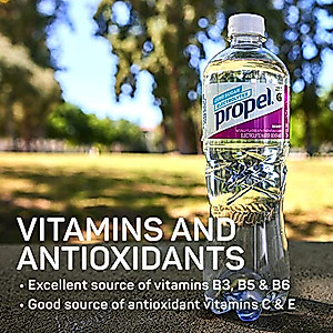 Propel, Watermelon, Zero Calorie Sports Drinking Water with Electrolytes and Vitamins C&E, 16.9 Fl Oz (Pack of 12)