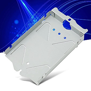 Internal Hard Disk Drive Mounting Bracket Kit for PS4 1200,Game HDD Tray Metal Ultra Thin Replacement Game Console Hard Disk Drive Bracket,with Screw Accessory