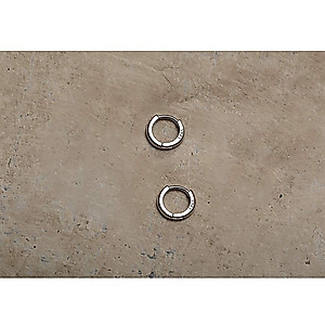 Minimalist Tiny Small Hoop Earrings for Women Girls 925 Sterling Silver Golden Polished Mini Huggie Hoops Cartilage Cuff Helix Thin Wrap Hypoallergenic Simple Jewelry