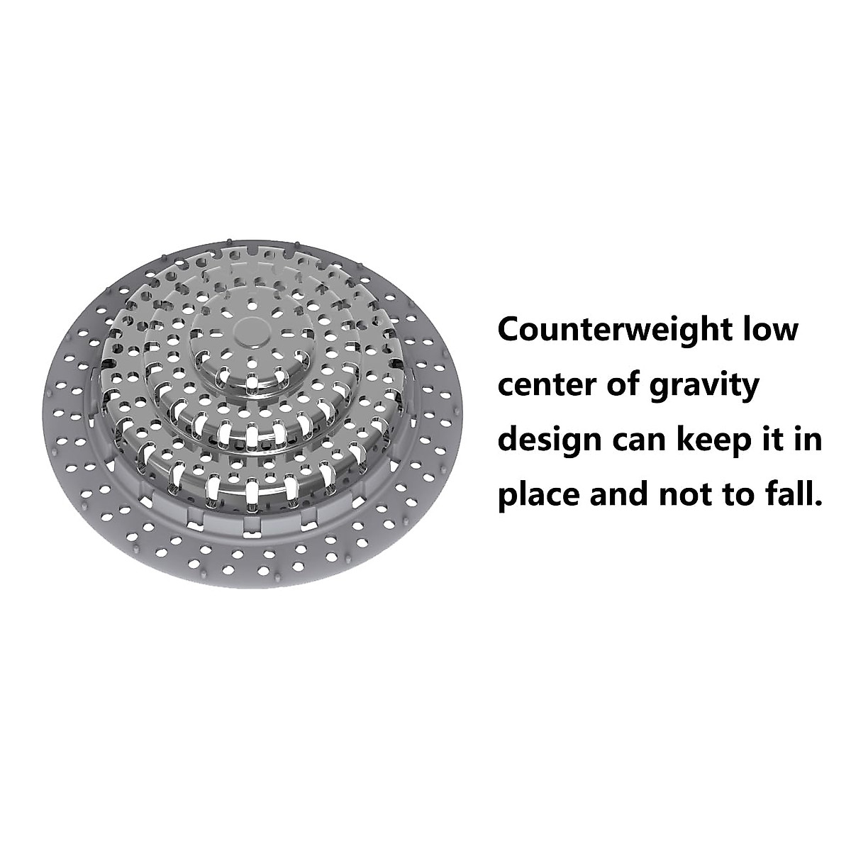 XAJOON Bathtub Drain Hair Catcher，Bathtub Protector Suitable for Bathroom Bathtub, Pop-Up Drains. (Patented Product)