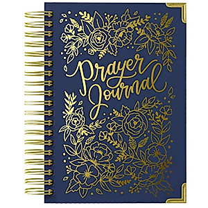 Prayer Journal for Women: An Inspirational Christian Bible Journal, Prayer Notebook & Devotional (Premium Gold Spiral-Bound Hardcover)