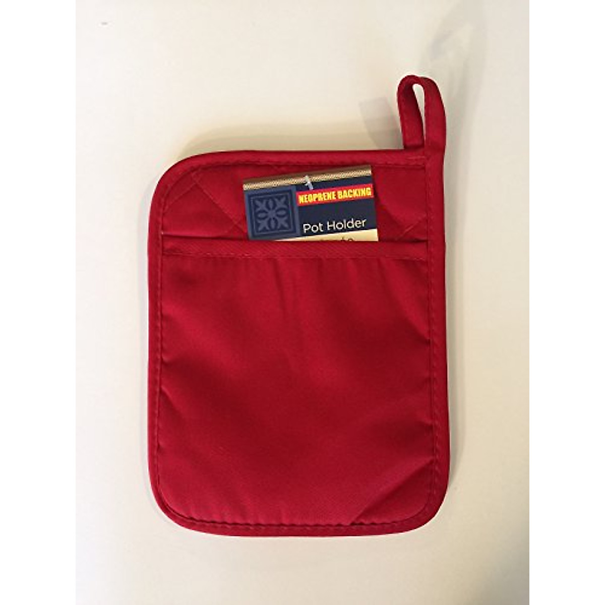 This (Red) Kitchen Starter Set Has Oven Mitts, Pot Holders, Kitchen Towels, Micro-Scrubber Dish Cloths, A Drying Mat, a Refrigerator Magnet Filled With Kitchen Safety Tips and more.