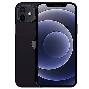 Apple iPhone 12, 128GB, Black - Fully Unlocked (Renewed)