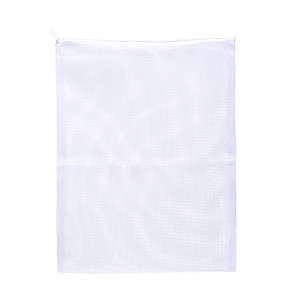 JIHAQUA Aquarium Filter Bags Large - Reusable Fish Tank Filter Media Mesh Bags with Plastic Zipper (11.5 x 15.5 inch (6 Pack))