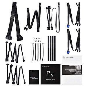 SilverStone Technology 650 Watt ATX Power Supply 80 Plus Bronze with 100% Modular Cable Design ST65F-PB