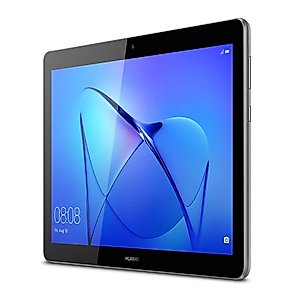 Huawei MediaPad T3 10 9.6" 32GB ROM + 3GB RAM Wi-Fi & 4G LTE Tablet (Space Gray) - GSM Unlocked (Renewed)