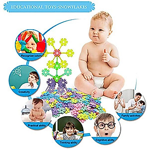 QUN XING STEM Toys Building Blocks Educational Toys 720 Pieces Construction Interlocking Plastic Flake Disc Set Great STEM Toy for Kids 6+ Years Old Boys and Girls