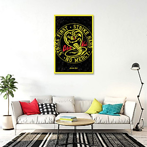 POSTER STOP ONLINE Cobra Kai - TV Show Poster (Emblem/Logo) (Size: 24" x 36")
