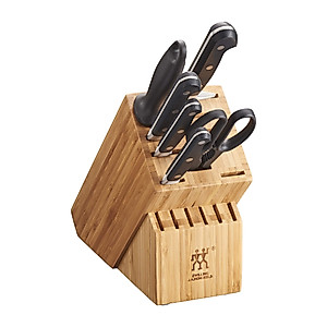 Zwilling J.A. Henckels Professional S Knife Block Set, 7 Piece, Black