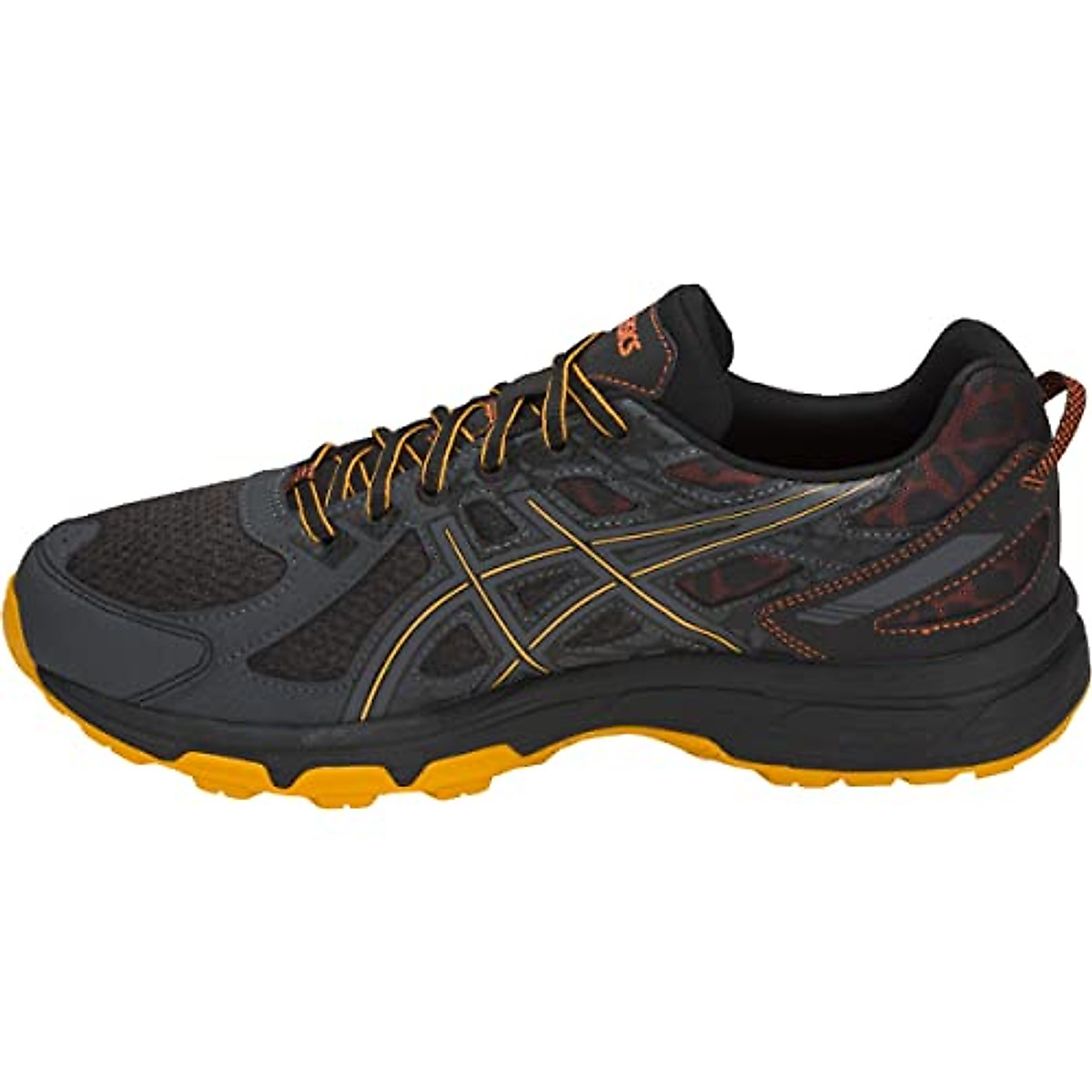 ASICS Men's Gel-Venture 6 Black/Sunflower Shoe 10 M US