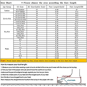 DADAWEN Adult & Youth White Cheerleading Shoes Sport Training Tennis Sneakers Competition Cheer Shoes Black US Size 7/EU Size 38
