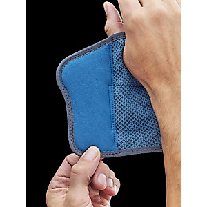 Push Sports Wrist Brace for Athletic Wrist Support. Comfortable, Easy-to-Wear Brace for Tendonitis, Fractures, Injuries, and Arthritis. (Left Small)