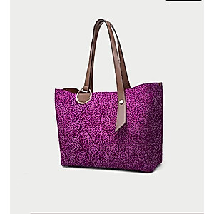 Vintage Rose 3D Embossed Velvet Fabric by The Yard Fashion Upholstery Velvet Fabric (59.06 x 36 Inches/Yard Dragon Fruit 2yard)