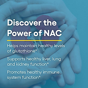Natural Factors N-Acetyl-L-Cysteine 500 mg, Superior Antioxidant Support for Respiratory & Immune Systems, 90 Capsules