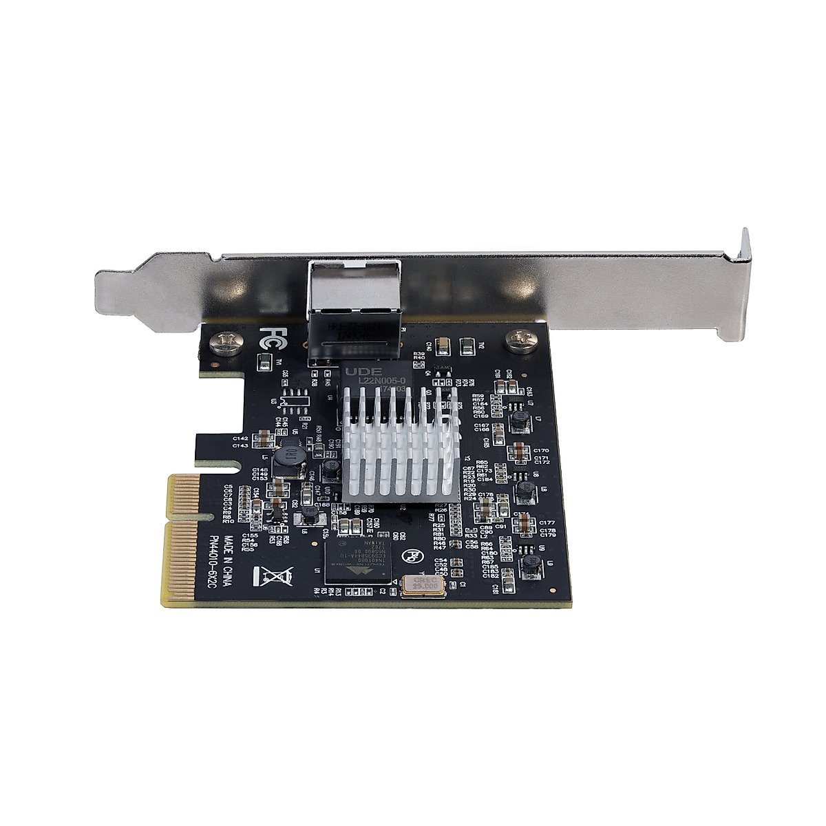 StarTech.com 1 Port PCI Express 10GBase-T/NBASE-T Ethernet Network Card - 5-Speed Network Support: 10G/5G/2.5G/1G/100Mbps - PCIe 2.0 x4 (ST10GSPEXNB)