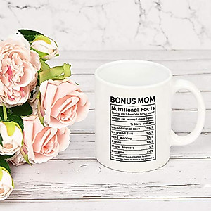 Mom Coffee Mug Mom Nutritional Facts Mugs for Mom from Daughter Son Funny Mom Coffee Mug for Mom for Women Mom Coffee Cups 11 Oz White