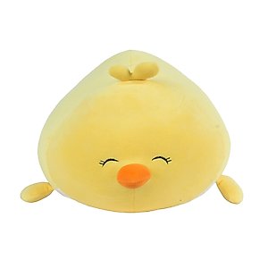 Linzy Plush 15" Smoochy Pals Yellow Chick, Ultrasoft Stuffed Animal Plush Toy, Cute Squishy Hugging Plush Pillow, for Kids, Kawaii