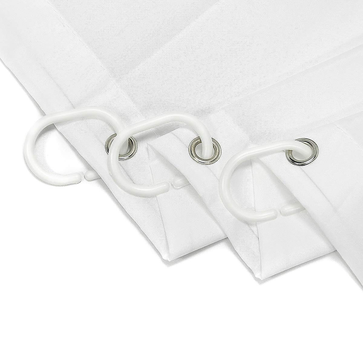 LB Christmas Flamingo Shower Curtain Pink Flamingo with Palm Tree and Christmas Balls Bathroom Shower Curtain Xmas Beach Theme Bathroom Decor with Hooks 72Lx72W Inch Polyester Bath Curtain