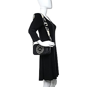 Marc Jacobs Flash Leather Crossbody Bag, Black/Brown Multi