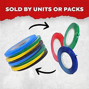 MAT Food Saver UPVC Tape Clear - 1/2 x 180 yds. Poly Bag Sealing Tape for Wrapping, Packaging, and Airtight Food Storage