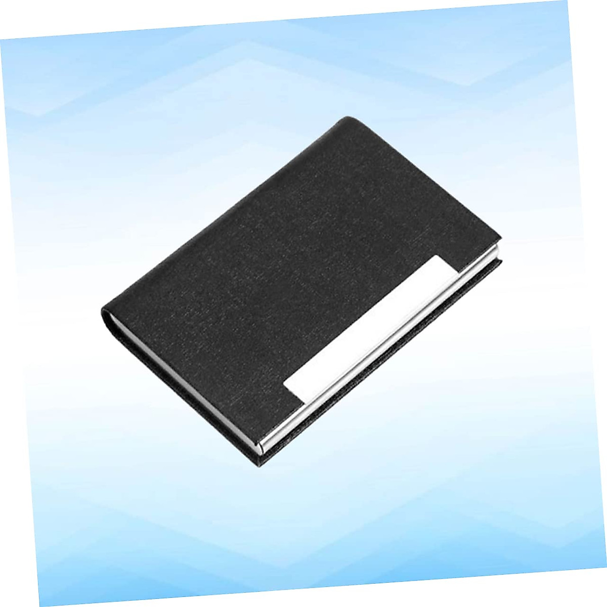 Tofficu 3pcs Business Wallet Name Holder Stainless Steel Case Holder for Business