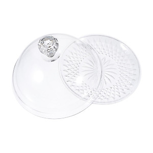 Didiseaon Cake Stand with Dome, Cake Holder Serving Platter Cake Plate Server for Restaurant Snack Party Supply