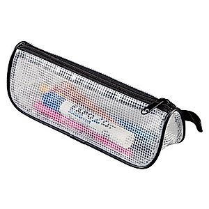 ALVIN NBC8 Mesh Tool, Pencil, and Ruler Case, Multi-Use Organization Bag for Item Storage and Arranging, Great for Needlework Projects, Art Supplies, and Travel - 3 x 8 Inch