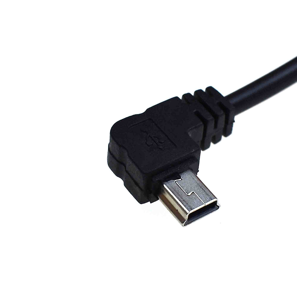 Car DC 12V to 5V Mini/micro USB Dash Cam USB Hardwire Kit Direct Wired Cable Kit for Dash CamerasTablet Recorder Accept DC 12-24V Input (Mini USB)