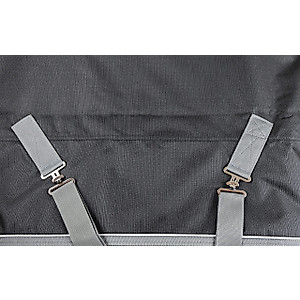 T TEKE Deluxe Turnout Horse Sheets, 1200D Waterproof and Breathable Horse Care Sheets with no Filling (51"-87" Including Miniature/foal Size)