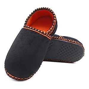 Boys Girls Home Slippers Kids Warm House Slippers Fur Lined Winter Indoor Shoes (Toddler/Little Kid/Big Kid)