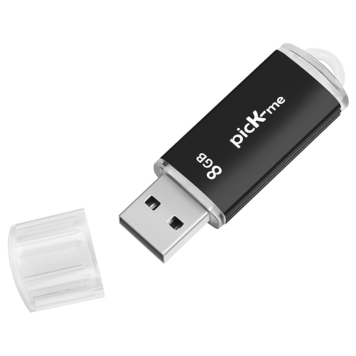 picK-me USB2.0 Flash Drive, 2 PCS USB Memory Stick Drives Bulk, for Data Storage and Share, for Desktop/Laptop/Smart TV/Car Audio etc (8GB)