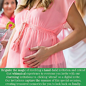 Amanda Creation O' Baby St. Patrick's Day Baby Shower Fill In Invitations set of 20 with envelopes